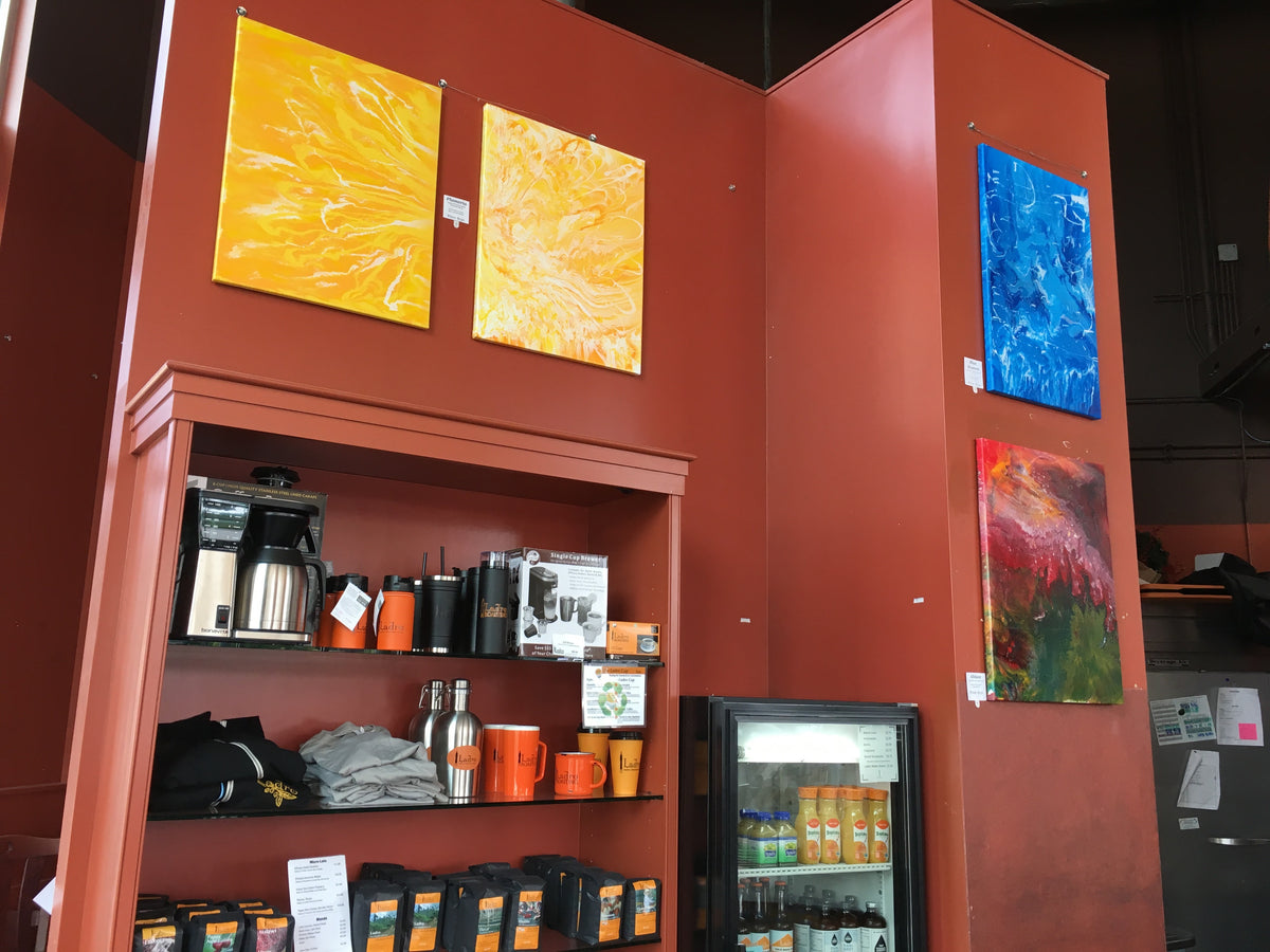 Pallo's first art show