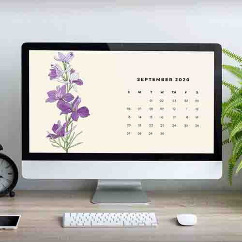 Free September 2020 Desktop wallpaper